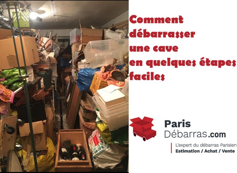 Comment débarrasser une cave - Paris Débarras
